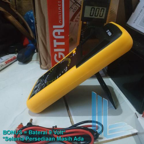 Jual Digital Multimeter Multitester Avometer DT9205A LAYAR BESAR BIG ...
