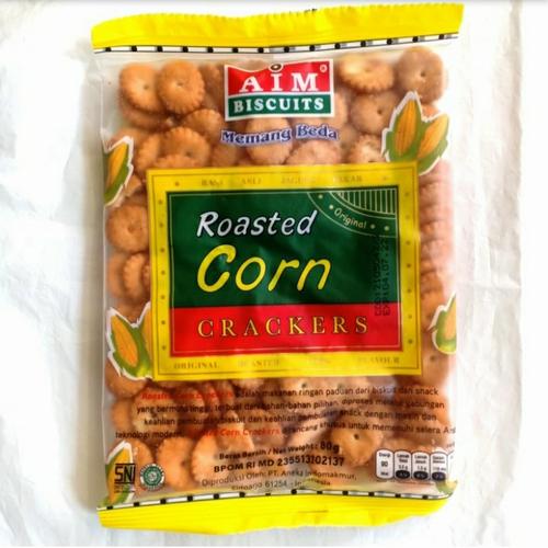 Jual AIM Biskuit Roasted Corn Crakers 80gr - Kota Surabaya - hfshop8 ...