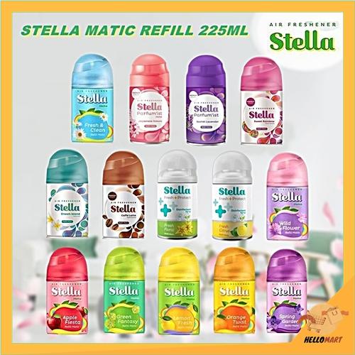 Jual ORIGINAL Stella Air Freshener Matic REFILL 225ml / HELLOMARTID ...