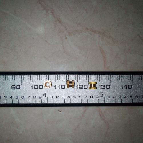 Jual MUR M2 M2x3 2X3x3.2 BRASS KNURL INSERT NUT LAPTOP PRINTER 3D ...