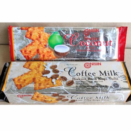 Jual Biskuit Nissin Butter Coconut / Coffee Milk 200gr - Coffe milk ...