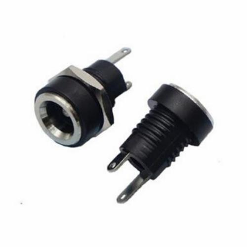 Jual Socket DC Mount Female Mur Lubang Jack DC 5.5mm 2 Pin - Kota ...
