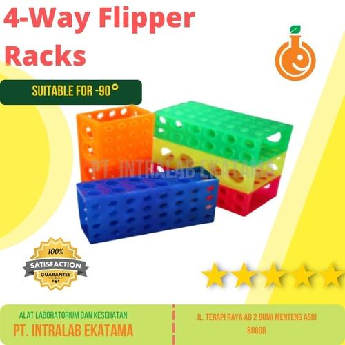 Jual 4-Way Flipper Racks INTERLOCKED, FLUORESCENT ASSORTED - Kota Bogor ...