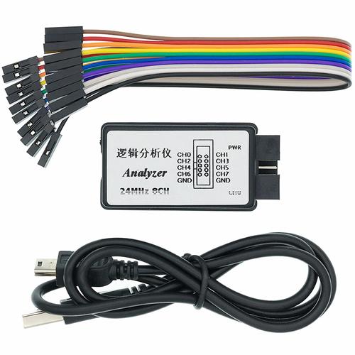 Jual USB Logic SCM 24MHz 8 Channel 24M/s Logic Analyzer Debugger ...