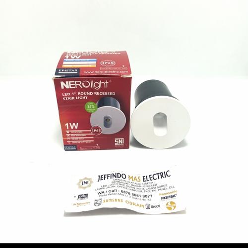 Jual NERO STAIR LIGHT LAMPU TANGGA LED 1" ROUND RECESSED 1W IP65 ...