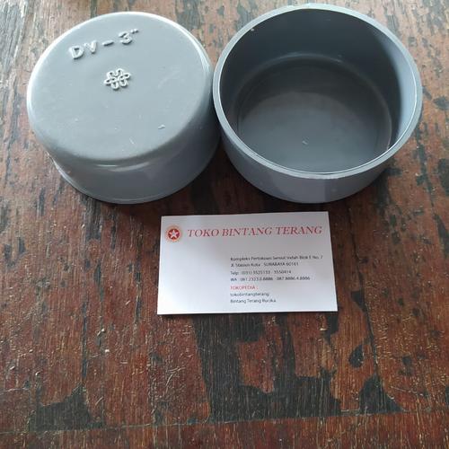 Jual Dop Pvc 2 1/2 inch D / Tutup Pipa Cap 2 1/2 inch D - Kota Surabaya ...