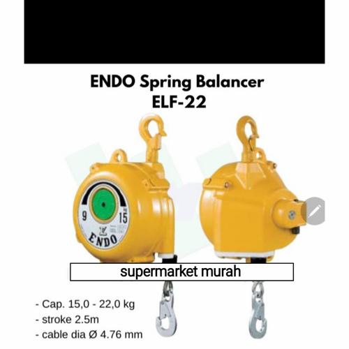 Jual Spring Balancer Cap. 15-22kg stroke 2.5m ENDO ELF-22 - Jakarta ...