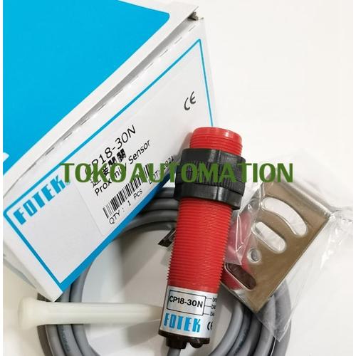 Jual CP18-30N CP18 30N CP1830N M18 NPN Capacitive Proximity Sensor PW76 ...