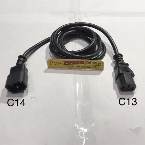Jual Kabel Power Cpu-Monitor / Kabel Output ups Apc C13-C14 3x 0.75mm 1 ...