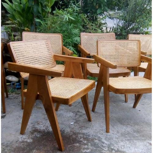 Jual KURSI ROTAN TEAK WOOD RATTAN CHAIR KURSI ANYAMAN - finishing - Kab ...