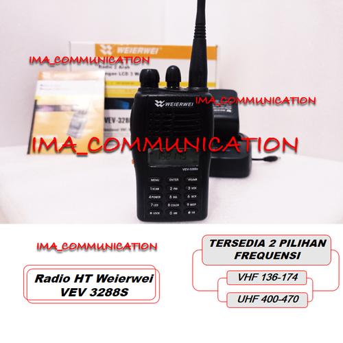 Jual HT Weierwei VEV 3288S UHF VHF FM TRANSCEIVER - VEV-3288S VHF - Jakarta Barat - IMA ...