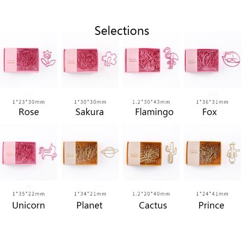 Promo Paper Clip Office Binder Clip Penjepit Kertas Bookmarks Study ...