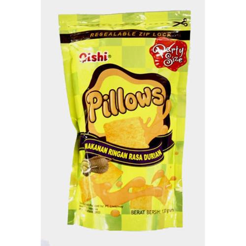 Jual Oishi Pillows Party 110 gr - durian cemilan snack - Kab. Gresik ...
