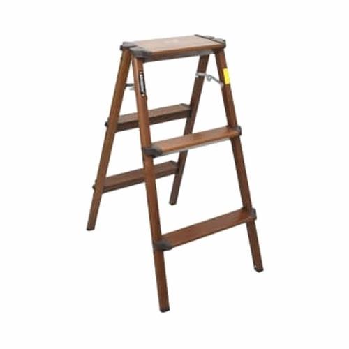 Jual Krisbow Fixstep Tangga Aluminium 3 step Motif Kayu - Jakarta Barat ...