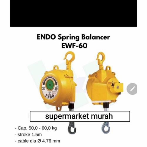 Jual Spring Balancer Cap. 50-60kg stroke 1.5m ENDO EWF-60 - Jakarta ...