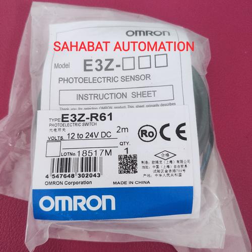 Jual E3Z-R61 E3Z R61 E3ZR61 Omron Photoelectric Switch sensor Photoelectric - Kab. Gresik ...