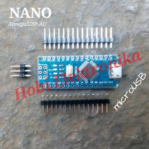 Jual Nano Atmega328P-AU CH340 microUSB Arduino Clone - microUSB - Kota Surabaya - Hobi ...