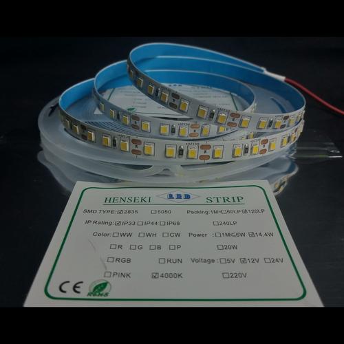 Jual lampu led strip mata penuh rapat mata kecil henseki 120 Led 4000K ...