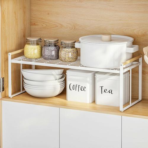 Jual Rak Organizer Dapur Tempat Penyimpanan Serbaguna - Hitam, Small ...