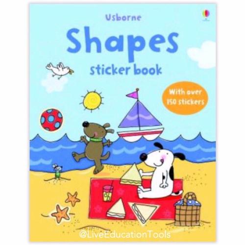 Jual USBORNE SHAPES STICKER BOOK ( A10-006 ) - Kota Surabaya ...