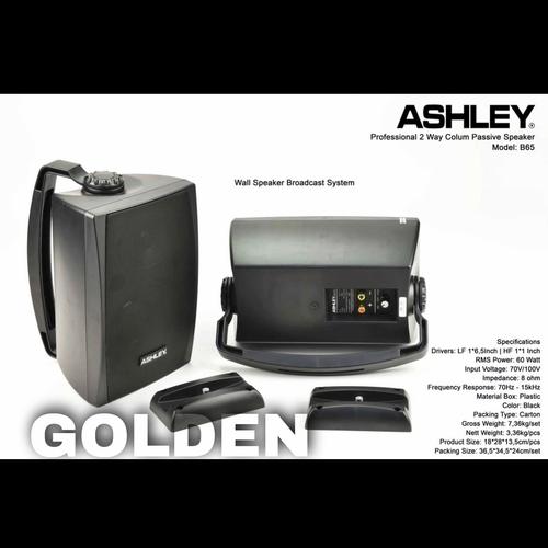Jual Speaker Pasif Ashley B 65 Original 6,5 inch Monitor Ashley B65 ...