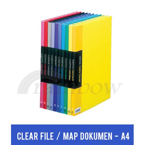 Jual Clear File A4 Clear Holder King Jim 132C 20 Pockets / A4 20 Lembar ...