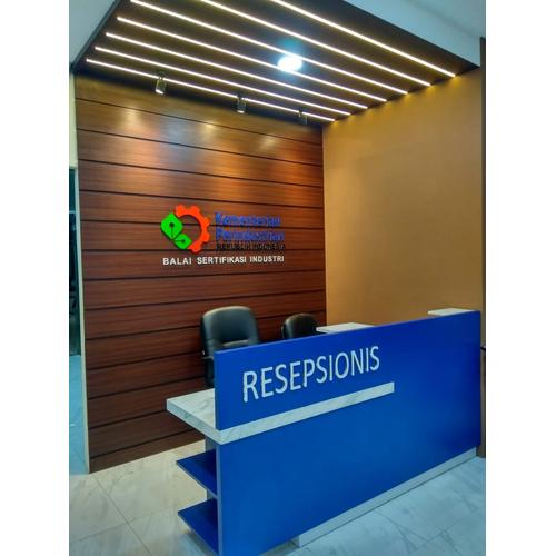 Jual meja resepsionis minimalis untuk kantor lobby berkualitas ...