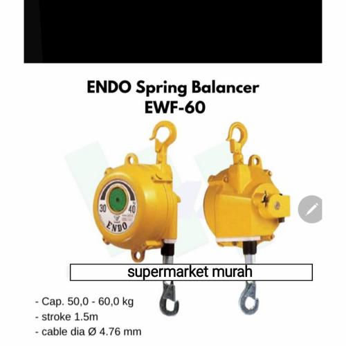 Jual Spring Balancer Cap. 50-60kg stroke 2.5m ENDO ELF-60 - Jakarta ...