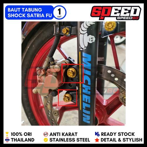 Jual Baut Breket Kaliper Tabung Satria Fu Baut Probolt Thailand King Nut - BLUE - Kab. Badung ...