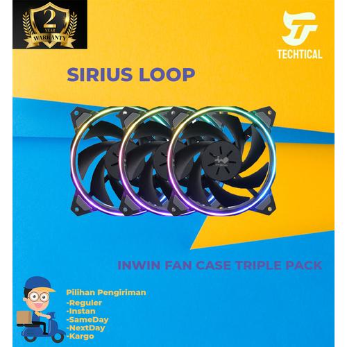 Jual FAN - InWin Sirius Loop Triple Pack FAN ARGB - Jakarta Barat ...