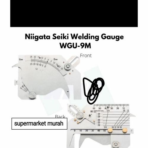 Jual Niigata Seiki Welding Gauge WGU-9M - Jakarta Barat - supermarket indo | Tokopedia