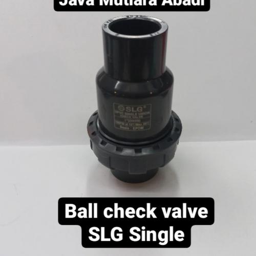 Jual Ball check valve PVC 1"inch/True union single watermur SLG ...