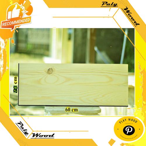Jual Rak Papan Kayu Ambalan Jati Belanda Lebar/murah/finishing natural ...