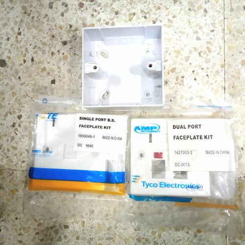 Jual OB DUS FACEPLATE KIT SINGEL PORT B.S 1L FACEPLATE KIT DUAL PORT 2L ...
