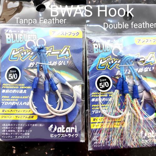 Jual Assist Hook DOUBLE BLUEWATER GID Slow Jig Jigging Hook Kail ...