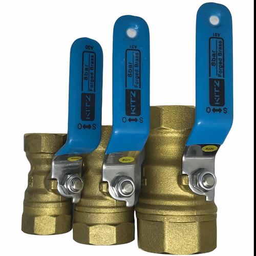 Jual Stop Kran Kuningan Ball Valve Kitz Biru - 1 inch - Kab. Bogor - Tb Andalan | Tokopedia