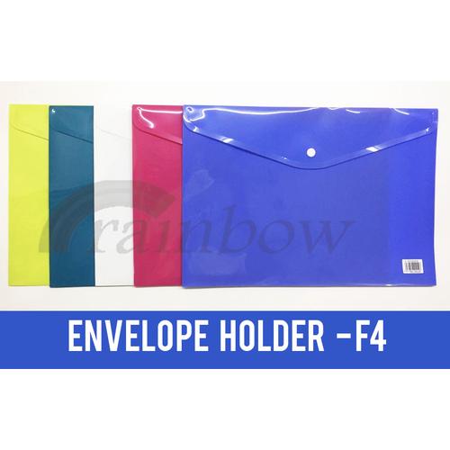 Jual Map Plastik Kancing F4 Envelope Holder King Jim 744GA-E Ukuran F4 ...
