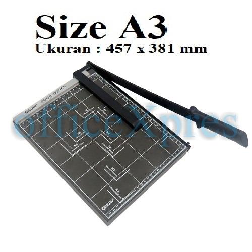Jual Alat Pemotong Kertas A3 / Alat Potong Kertas / Paper Cutter A3 ...