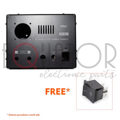 Jual Box / Casing Adaptor / Power Supply 40 A [plat tebal] Type SPS 40A ...