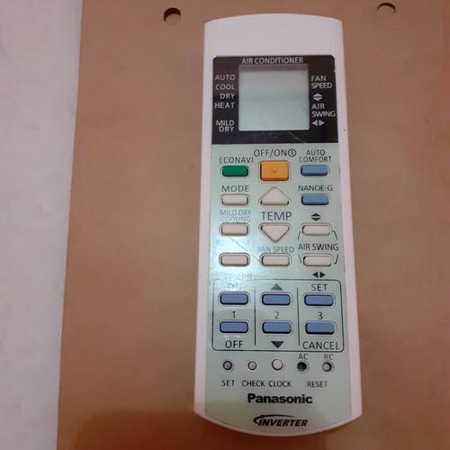 Jual Remote AC PANASONIC Inverter Nanoe-G Econavi Original . - Jakarta ...