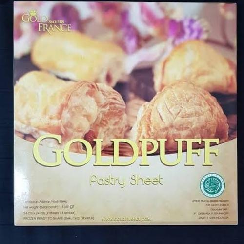 Jual gold puff pastry sheet 750gr - Jakarta Timur - Toko Kembang Frozen ...