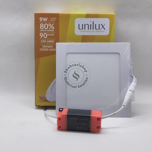Jual DOWNLIGHT PANEL LED UNILUX 9W 9 WATT INBOW KOTAK PUTIH CDL 220V ...