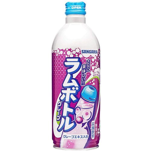 Jual Sangaria Ramune Soda Rasa Anggur / Japanese Grape Drink 500 Ml ...