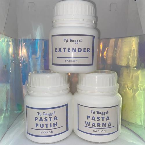 Jual Pasta Warna / Pasta Putih / Extender Sablon 250 gram NF seperempat ...