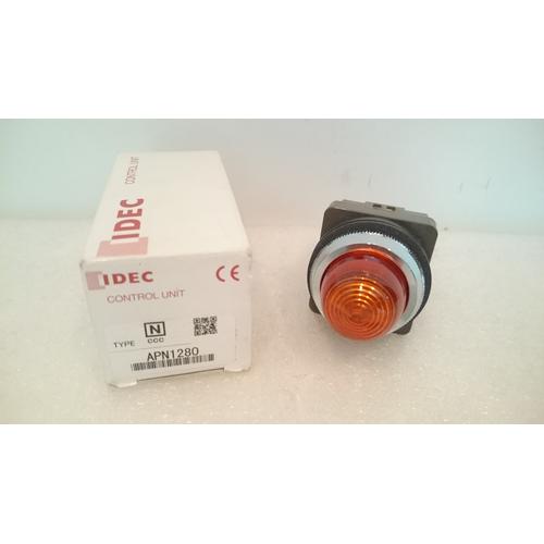Jual IDEC, APN-1280, Pilot lamp Kuning with trafo 220V (APN1280, 220 ...