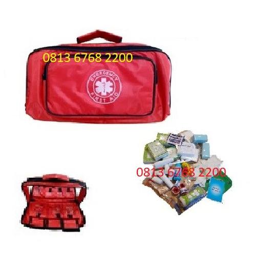 Jual Tas Emergency Selempang + Isi Lengkap/Tas P3K First Aid Kit/Tipe B ...