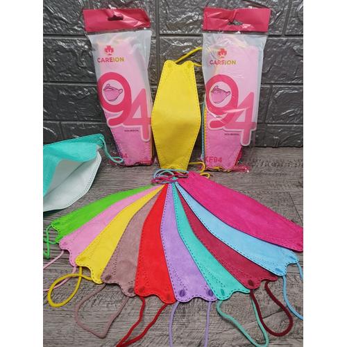 Jual Masker KF95 10pcs Mix Rainbow Cewe Earloop Mask Mulut 3ply Mask ...