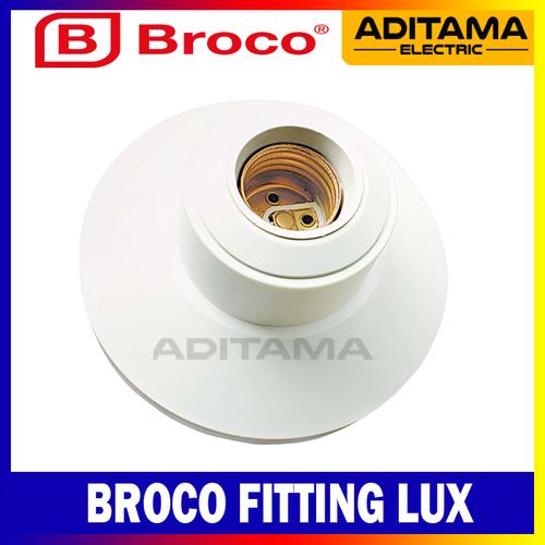 Jual FITTING PLAFON LUX BROCO-12101 / FITTING LAMPU LUX BROCO PLAFON ...