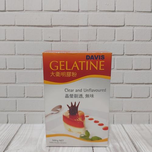 Jual Davis gelatine bubuk gelatine powder 500 gram - Jakarta Utara ...