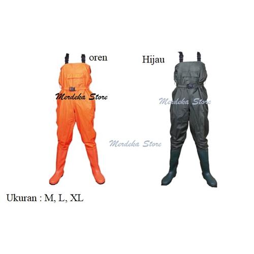 Jual Krisbow Pakaian Chest Waders - Orange, M - Jakarta Utara ...